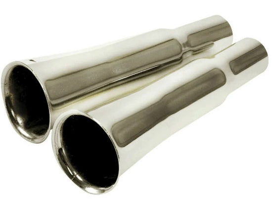 Exhaust tips, flared, without baffles - Beetle 1961 to 1977 – Buzzbug ...