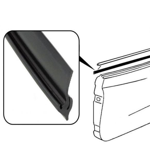 Door Scraper PAIR, Ghia 1960-71 – Buzzbug VW Parts