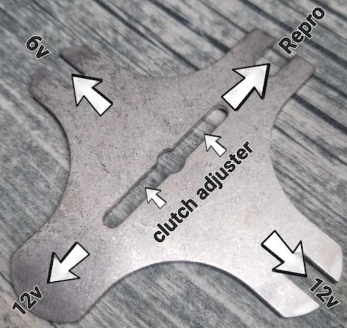 DASH SWITCH MOUNTING NUT KEY – Buzzbug VW Parts
