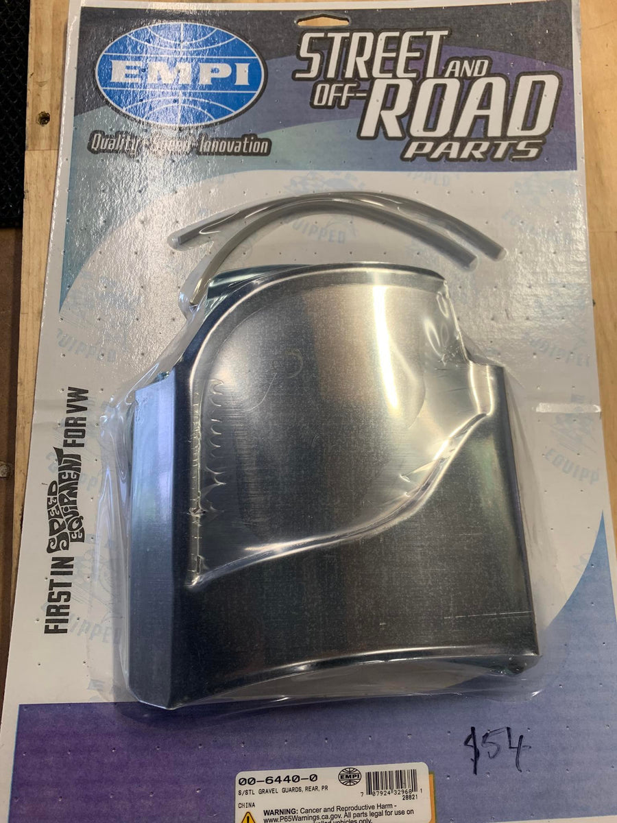 Fender / Gravel Guards STAINLESS STEEL Type 1 – Buzzbug VW Parts