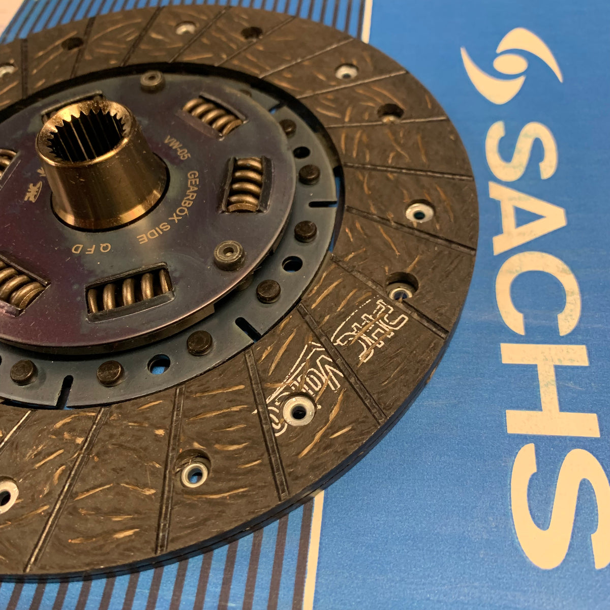 200mm Clutch Plate - SPRINGS – Buzzbug VW Parts