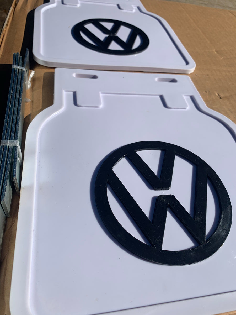 Mudflaps WHITE, Beetle – Buzzbug VW Parts