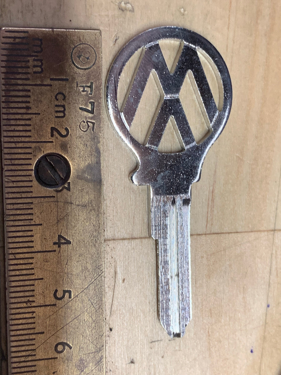 Key Blank original style, Kombi/T3 – Buzzbug VW Parts
